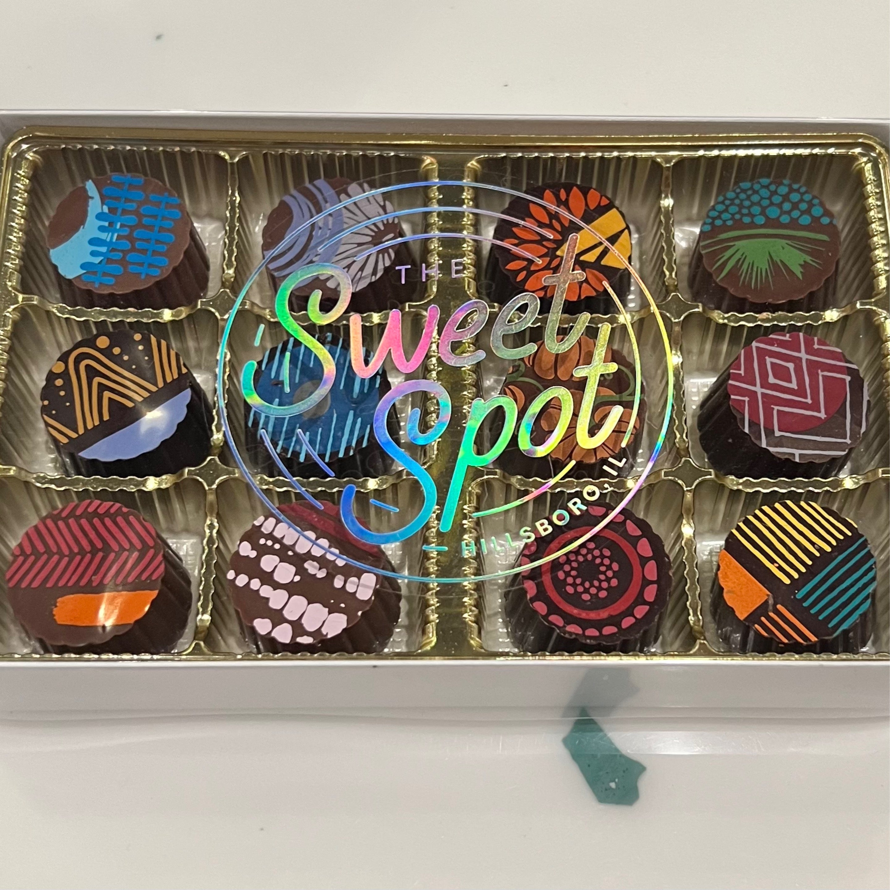 Chocolate Truffle Gift Box - 12 | The Sweet Spot