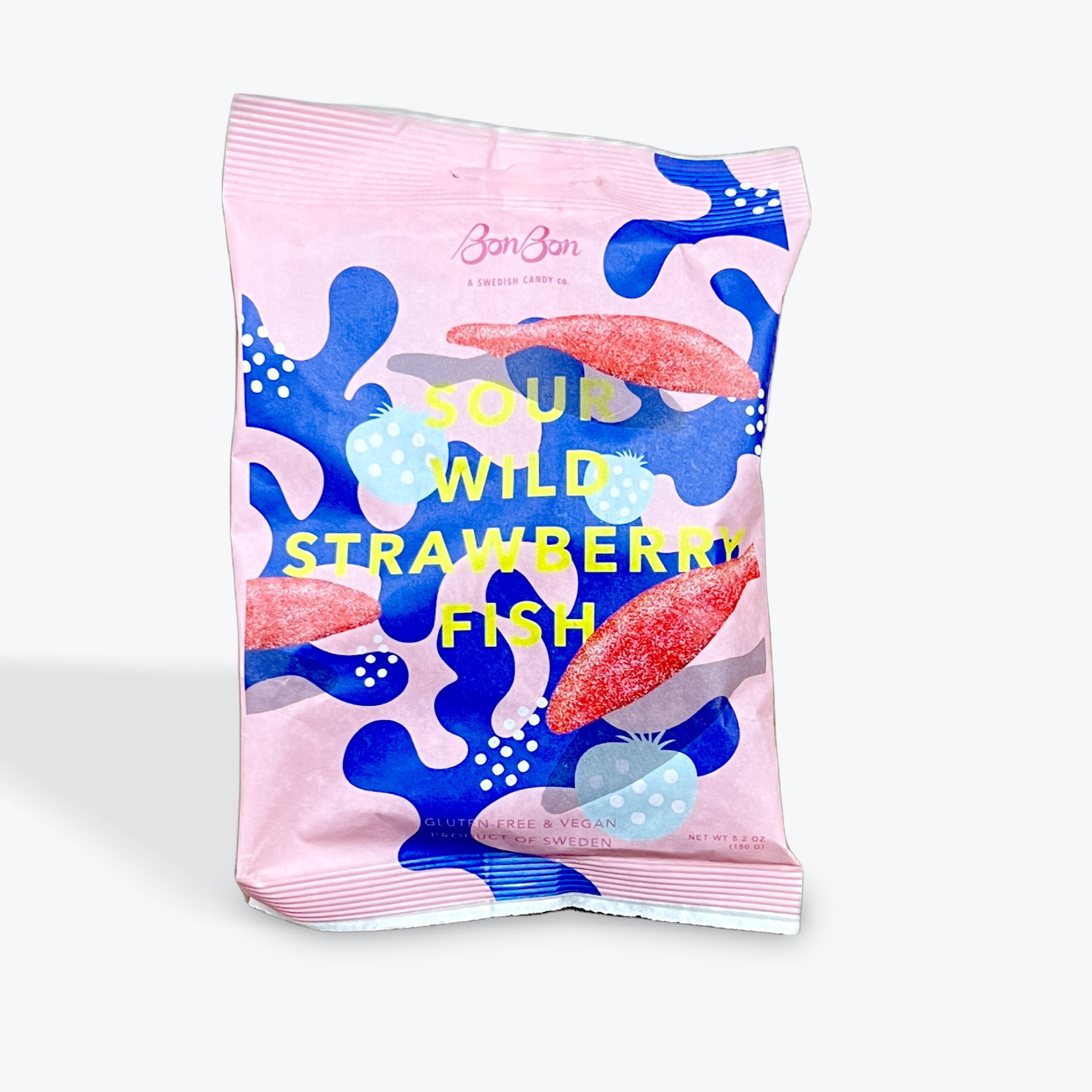 Bon Bon Sour Wild Strawberry Fish | The Sweet Spot