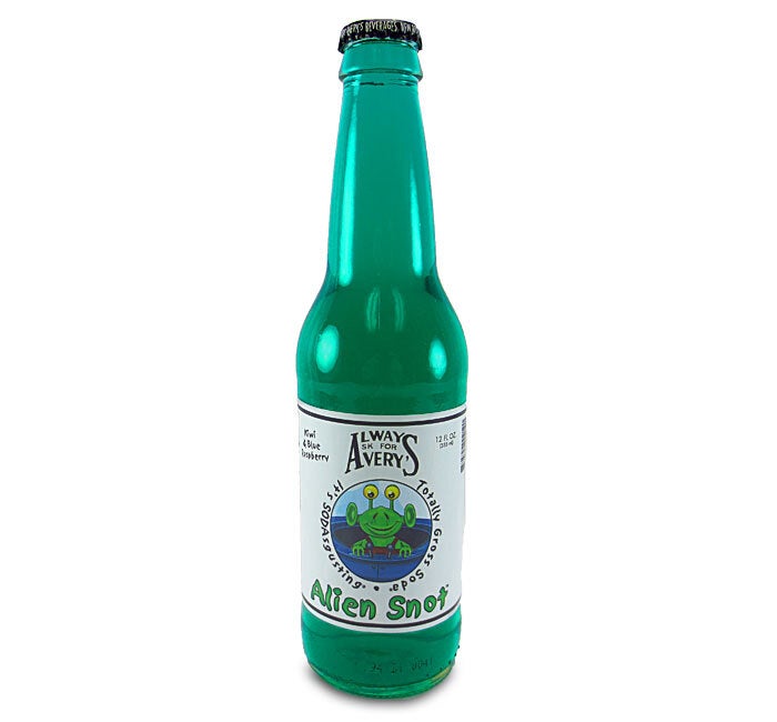 Averys Alien Snot Soda (Kiwi Blue Raspberry) | The Sweet Spot
