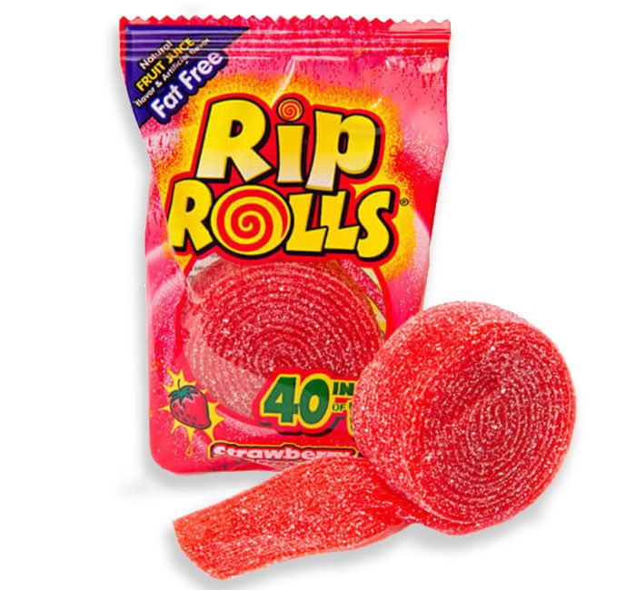 Rip Rolls Strawberry | The Sweet Spot