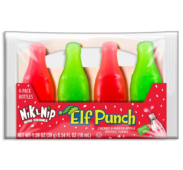 Nik-L-Nip Elf Punch Mini Drinks | The Sweet Spot
