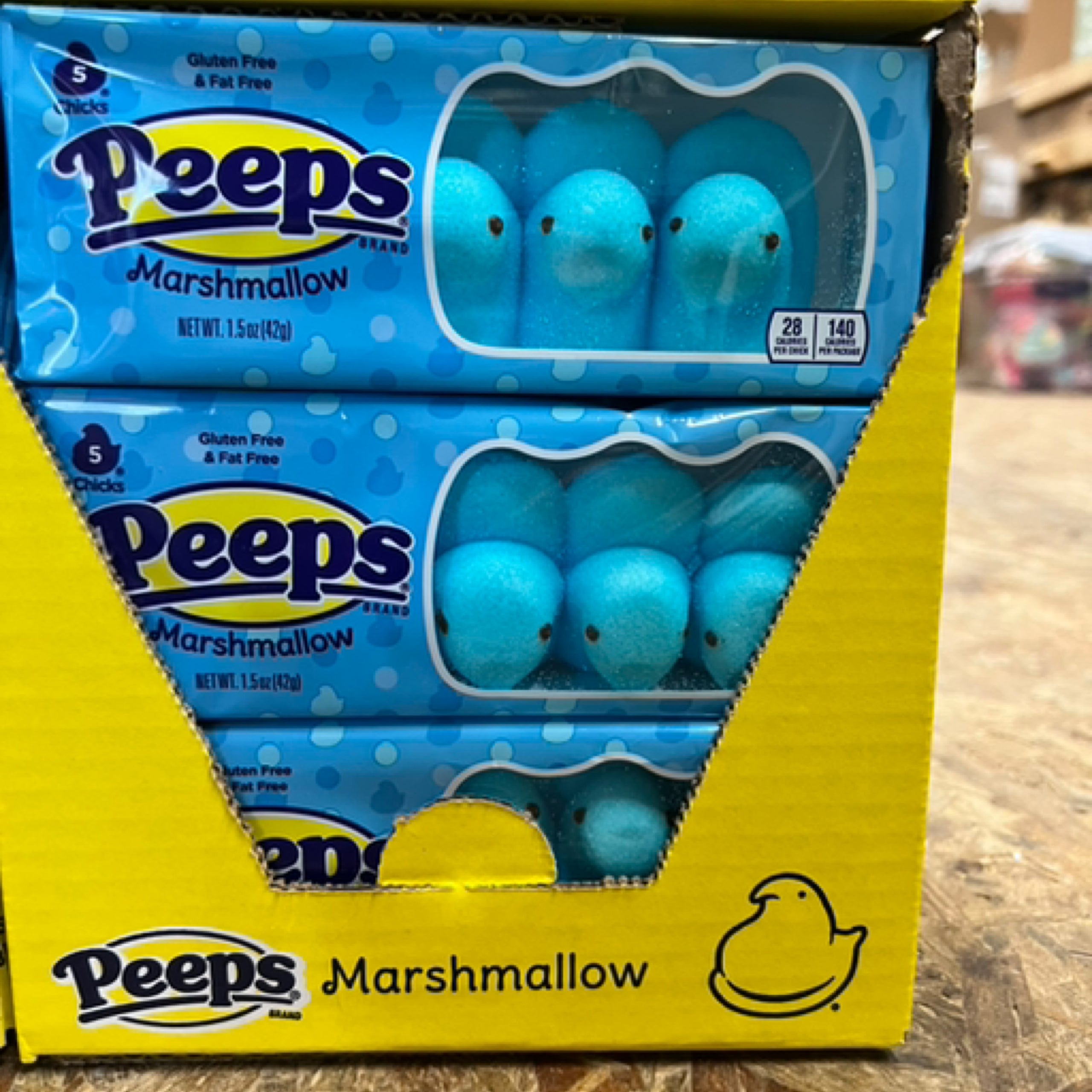 Peeps Blue Chicks 5 Pack | The Sweet Spot