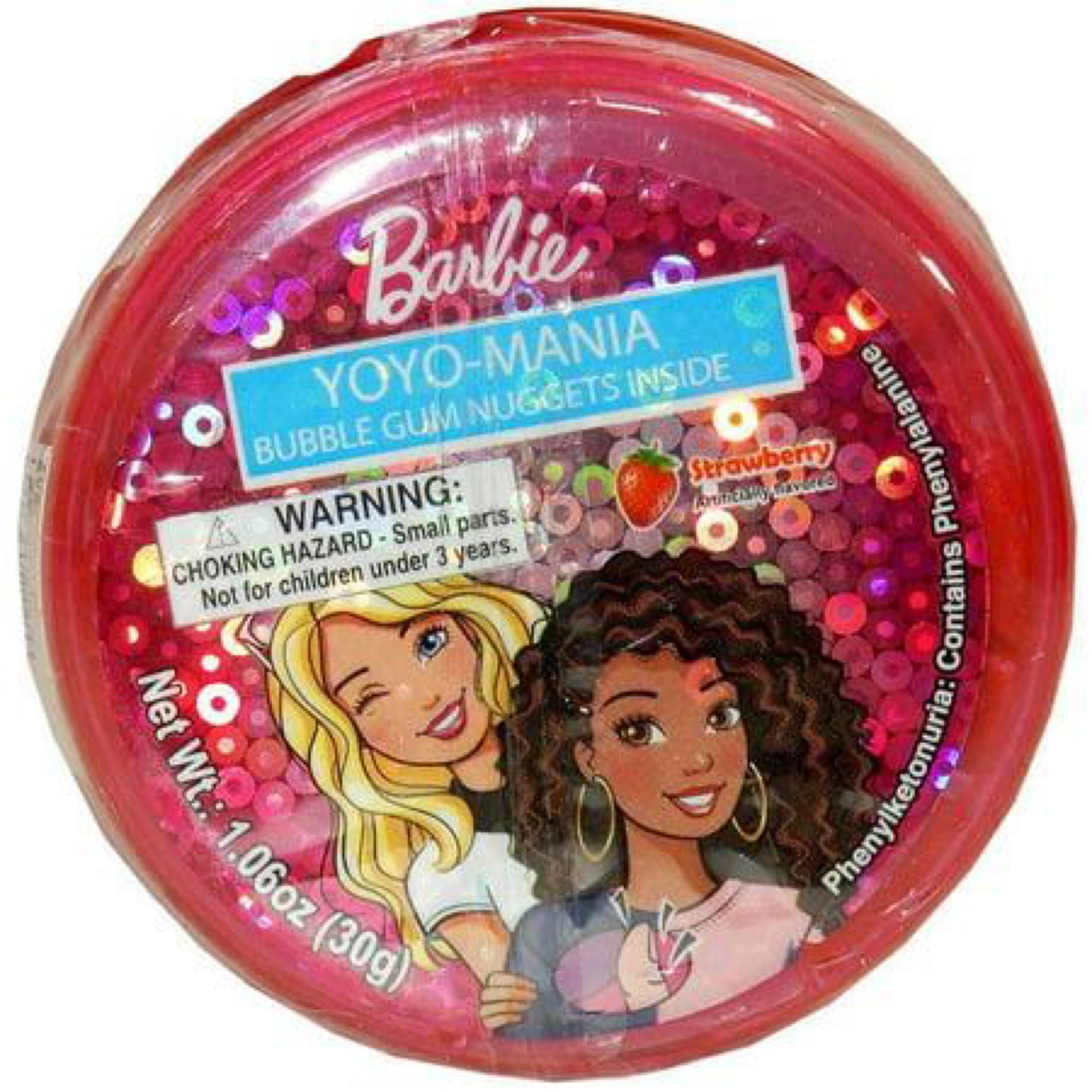 Barbie Yoyo-Mania Gum Filled Candy Ounce | The Sweet Spot